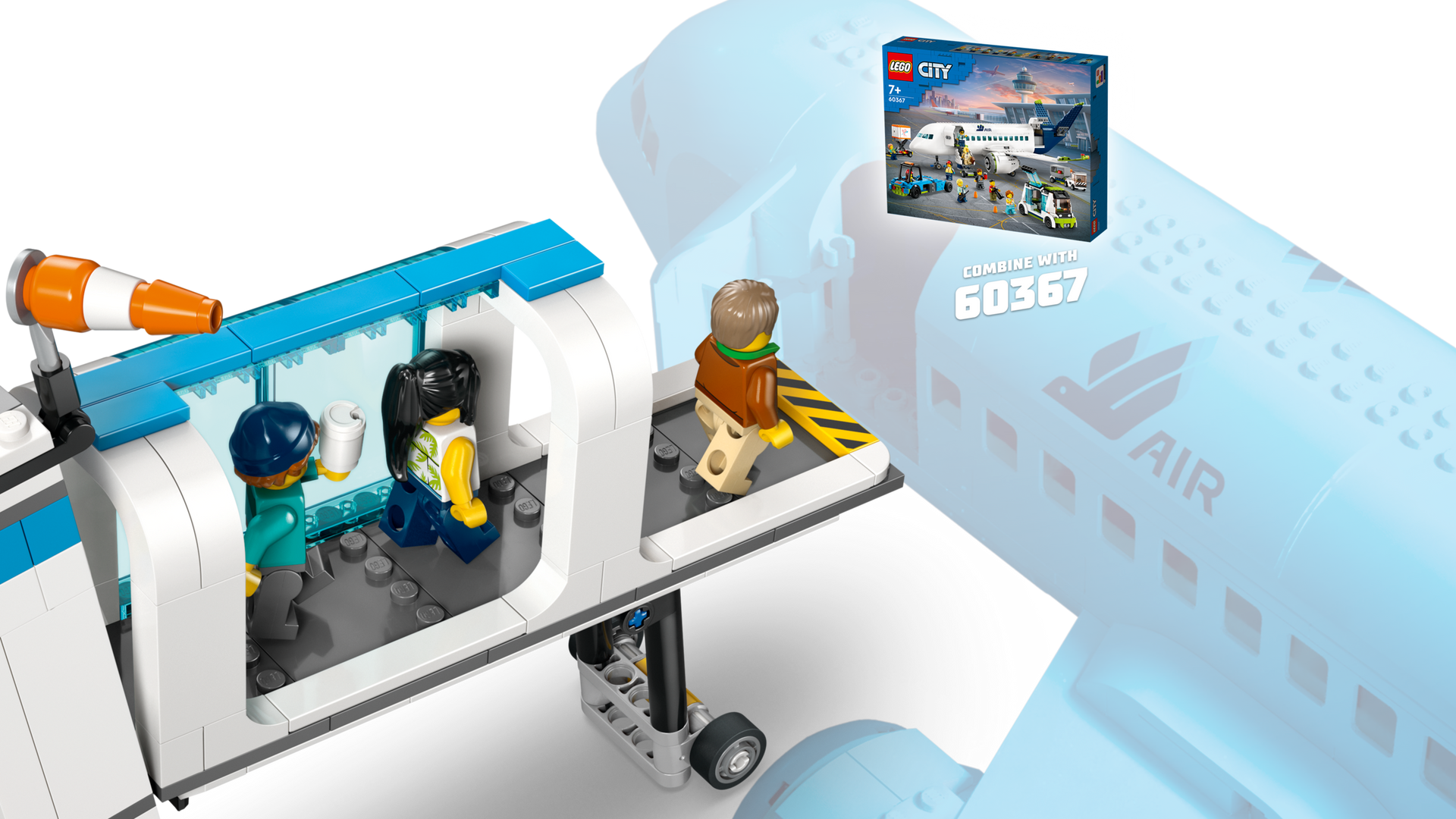 LEGO City Airport with Airplane 60502 Building Toy Set Jet | Bricking ...