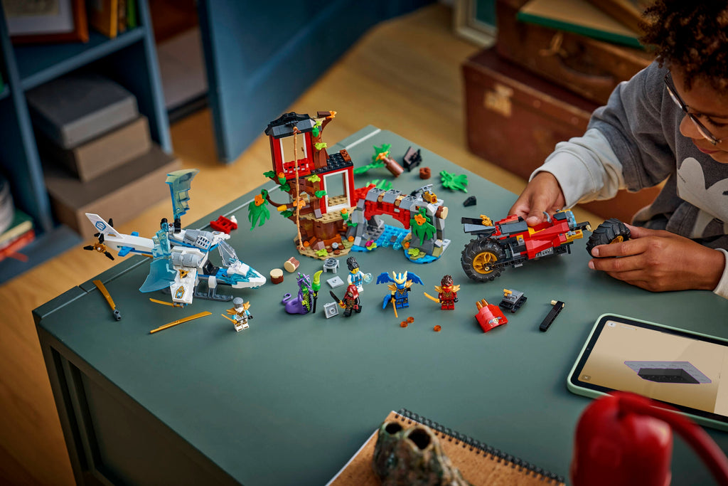 LEGO NINJAGO Ninja Vehicle Tree House Battle 71857 Building Set ...