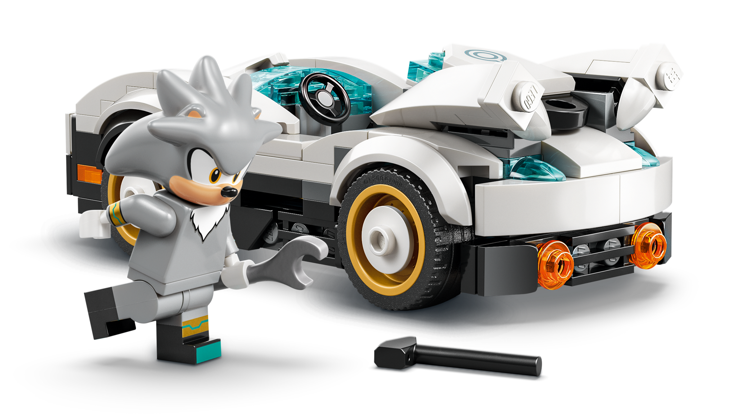 LEGO Sonic the Hedgehog Silver's Car vs Knuckles' Monster Truck ...