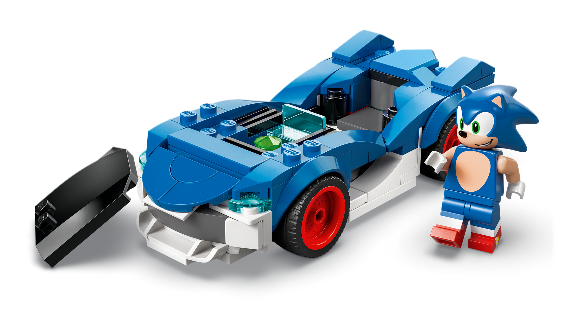 LEGO Sonic the Hedgehog Sonic Speedster Lightning 77117 Building Toy ...