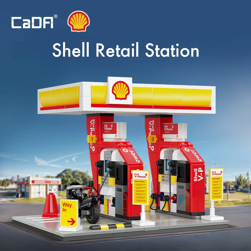 CaDA Shell Retail Station (Mini Build) C66028W | Bricking Lebanon