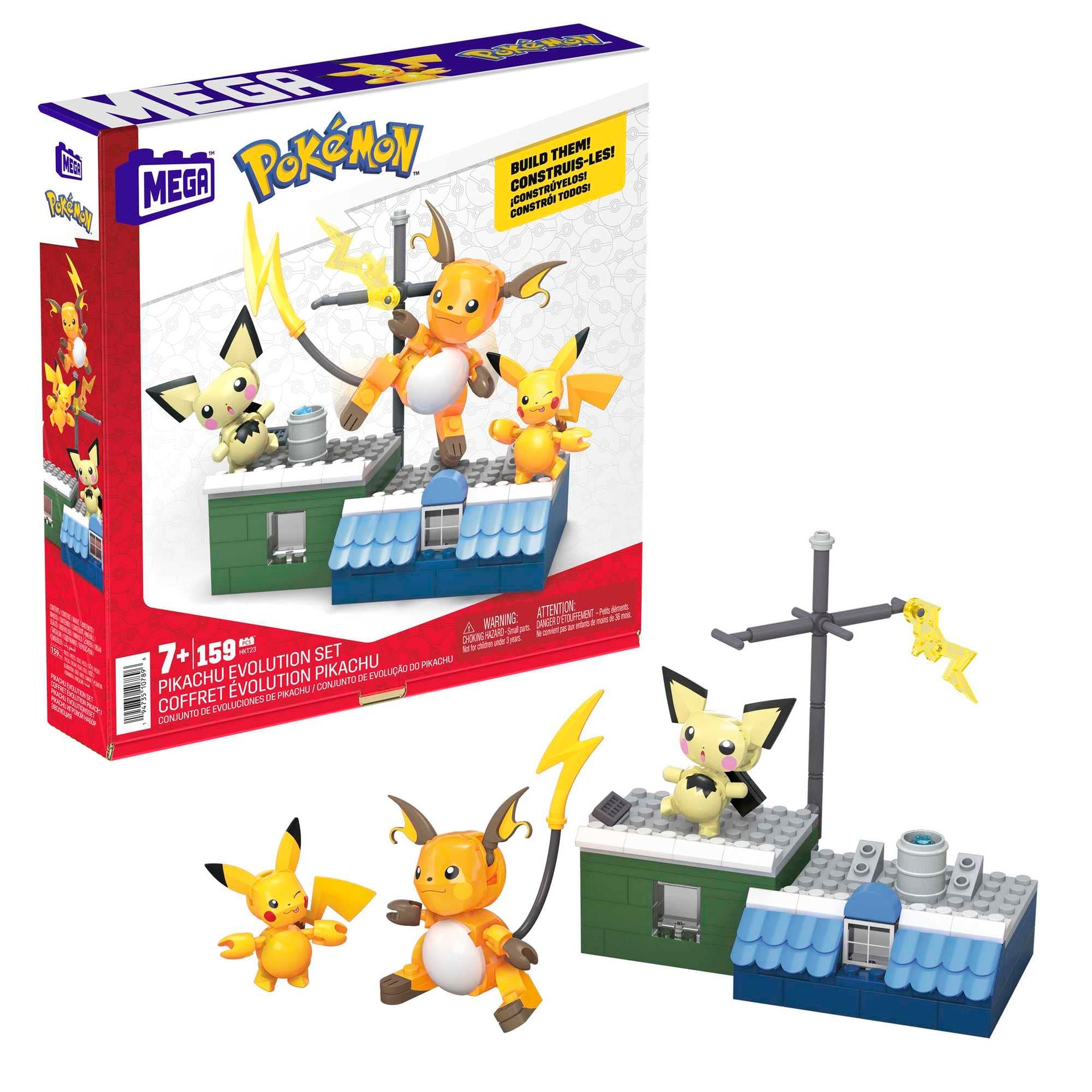 MEGA Construx Pokemon Style Picachu Evolution Set | Bricking Lebanon